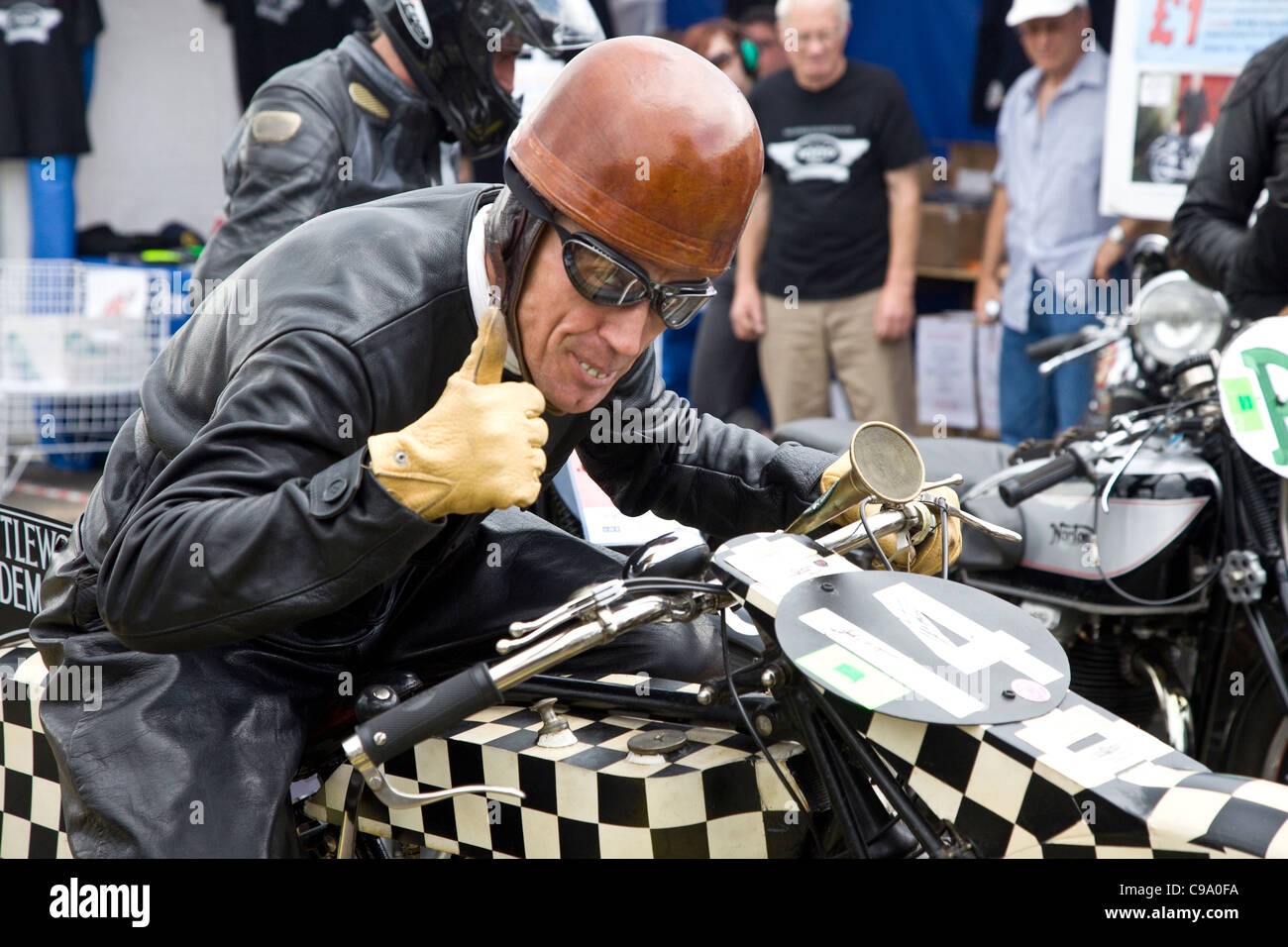 George shuttleworth speed demon motorbike hi-res stock photography and ...
