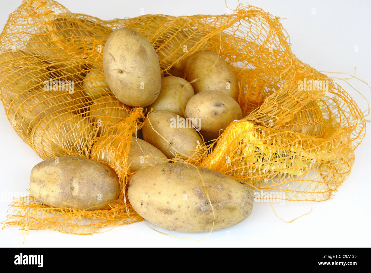 potatos on the white background Stock Photo - Alamy