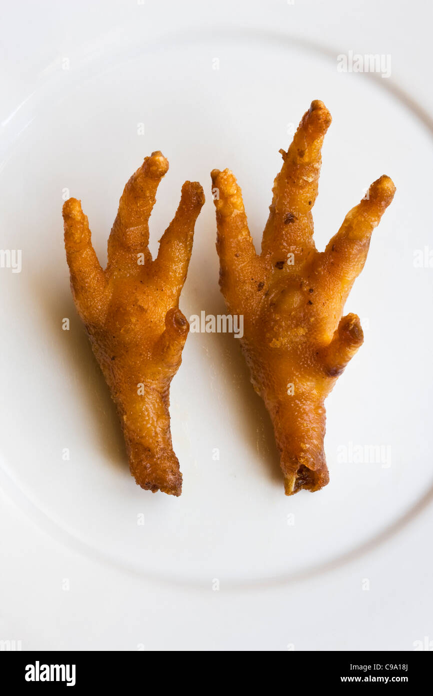 Fried chickens feet hi-res stock photography and images - Alamy