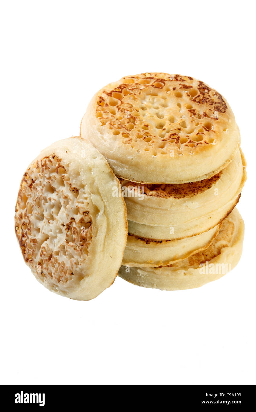 Crumpets crumpets hi-res stock photography and images - Alamy