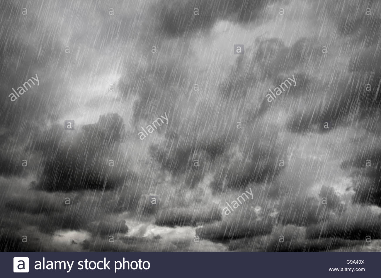 Rainy Raining Stormy Weather Stock Photos & Rainy Raining Stormy ...