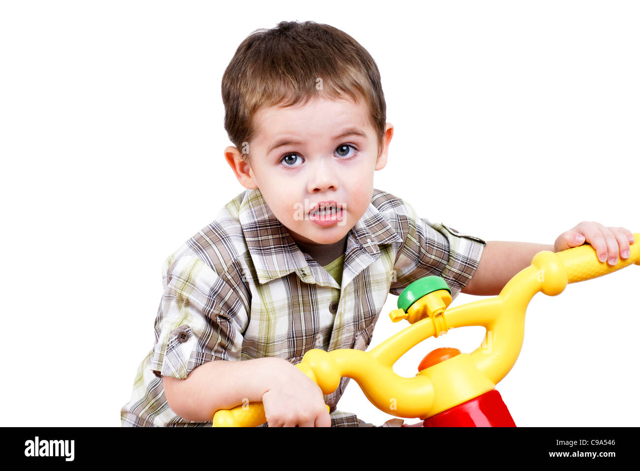 Toy plastic bike hi-res stock photography and images - Alamy