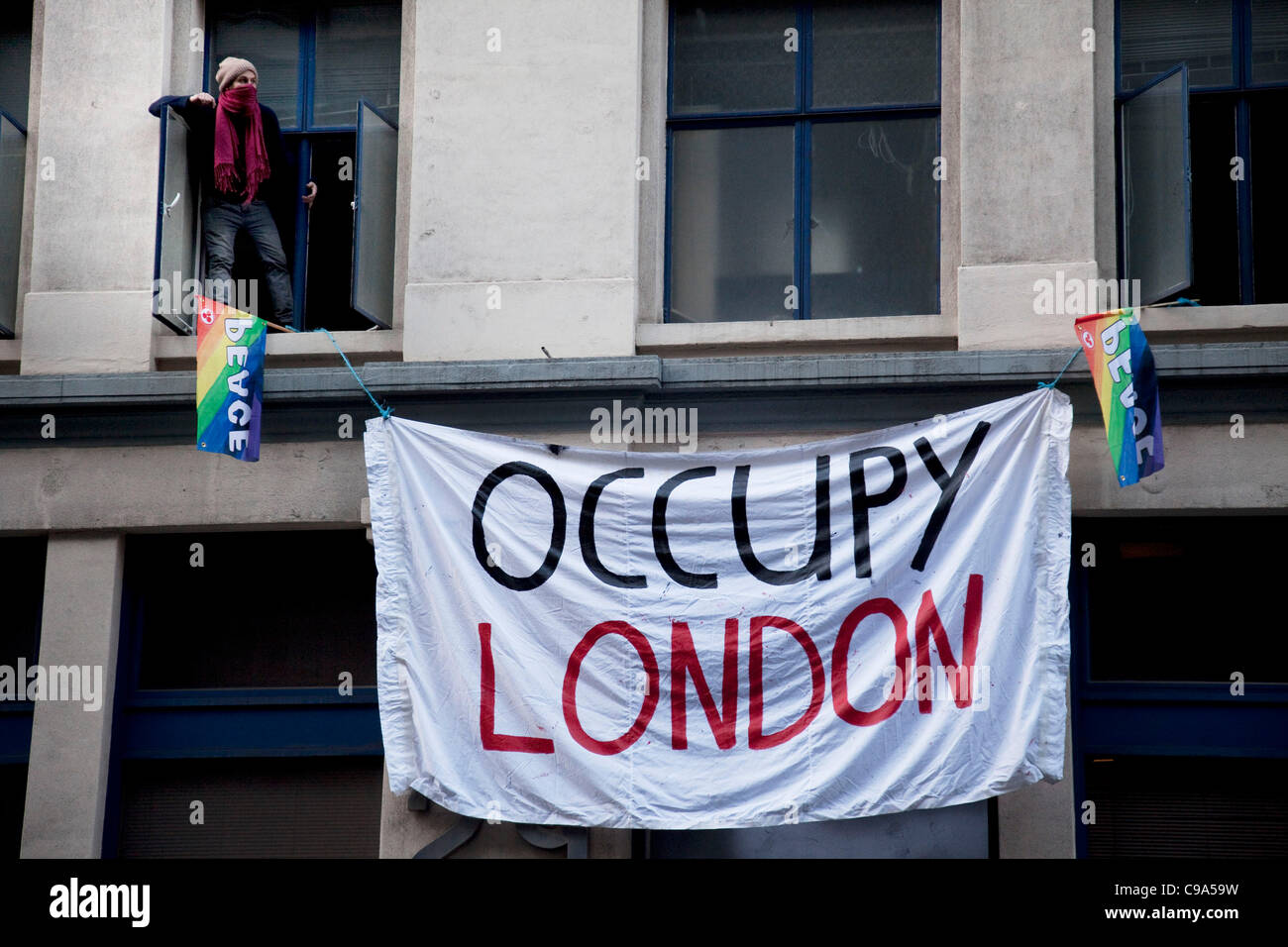 Occupy London protesters have taken over an empty office block on the ...