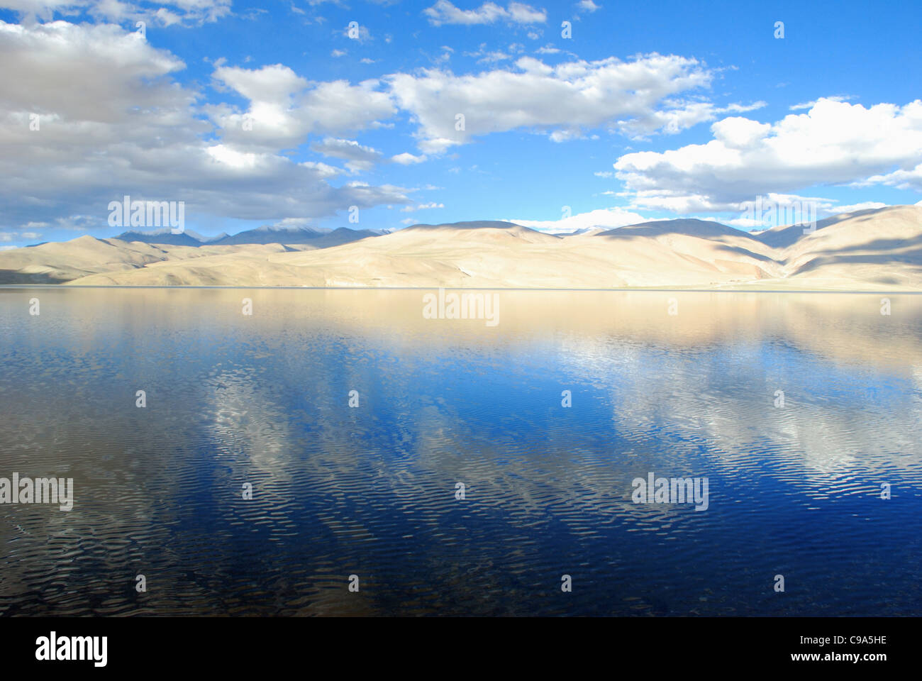 Tso Moriri or Lake Moriri, or Mountain Lake. Ladakhi part of the ...