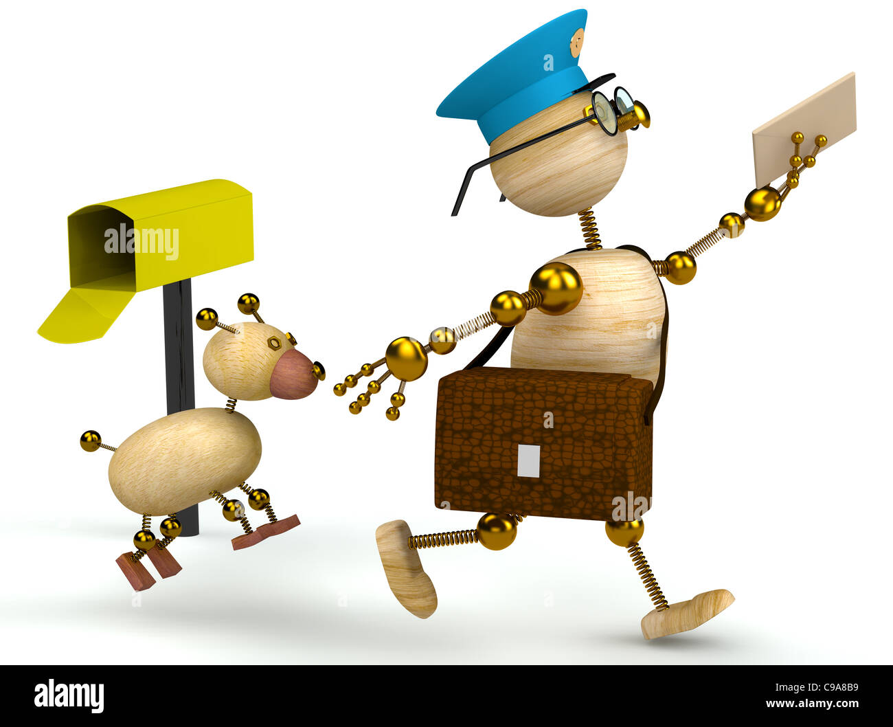 Postman Dog High Resolution Stock Photography and Images - Alamy