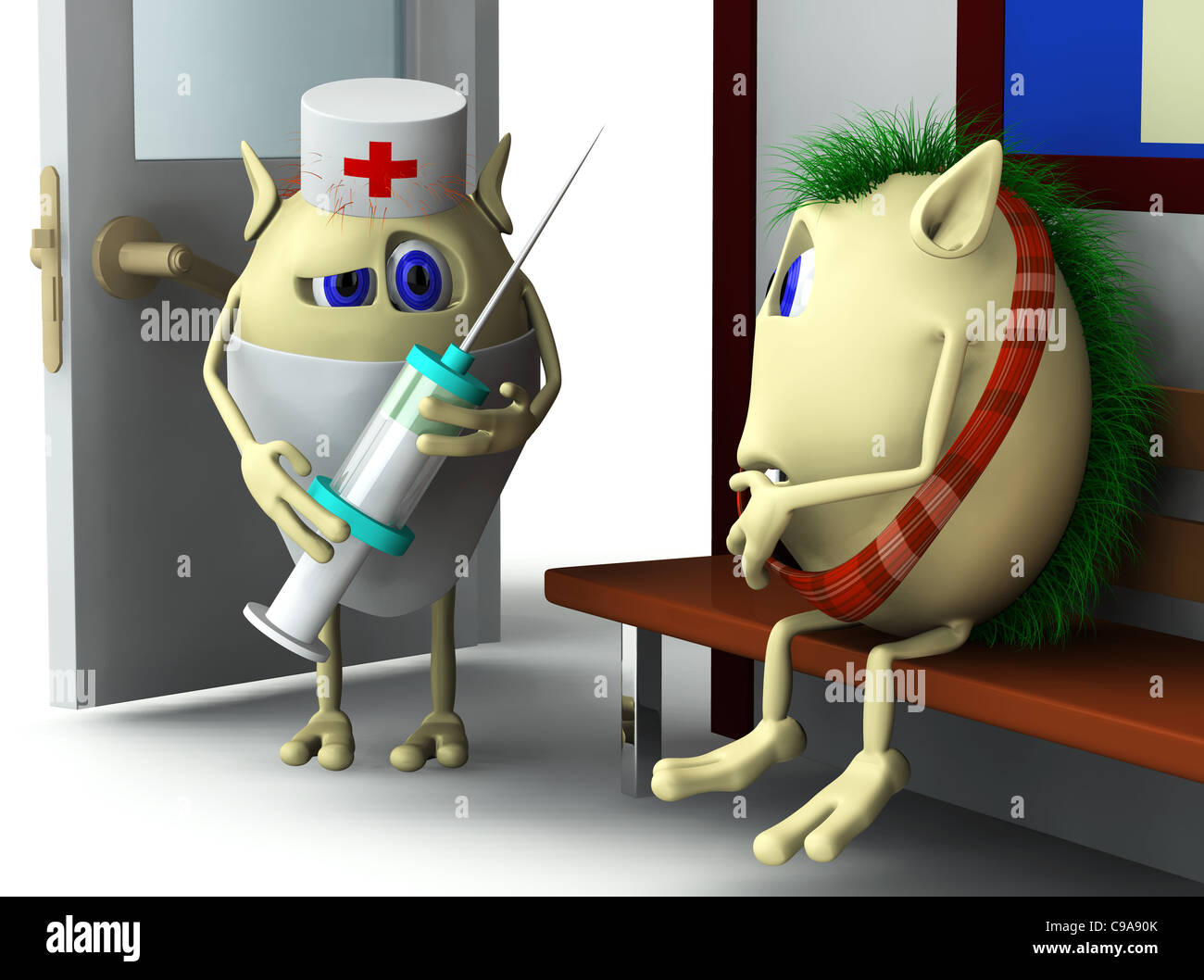 Doctor puppet hi-res stock photography and images - Alamy