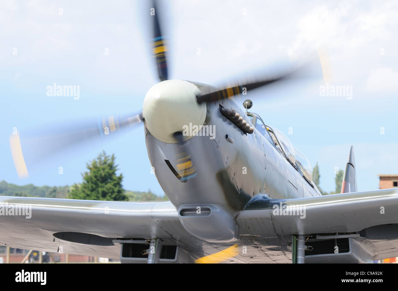 Spitfire mk ix hi-res stock photography and images - Alamy