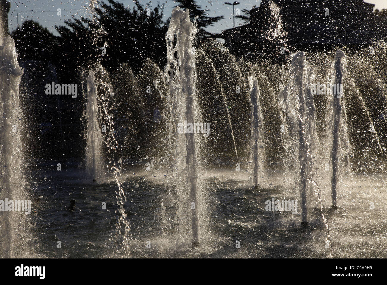 WATER AT FOUNTAIN SULTANAHMET ISTANBUL TURKEY 03 October 2011 Stock ...