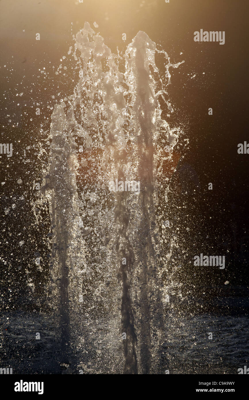 WATER AT FOUNTAIN SULTANAHMET ISTANBUL TURKEY 03 October 2011 Stock ...