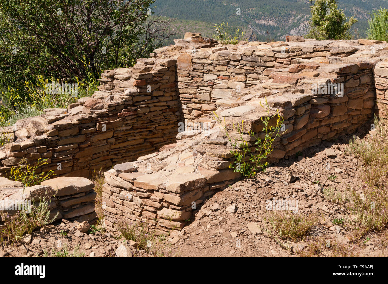 Chimney rock archaeological area hi-res stock photography and images ...