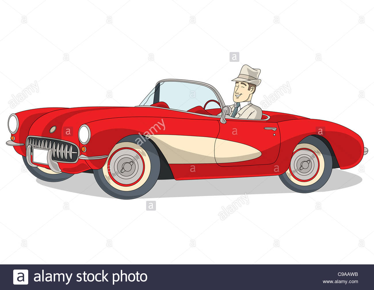 Man Driver Cartoon Stock Photos & Man Driver Cartoon Stock Images - Alamy