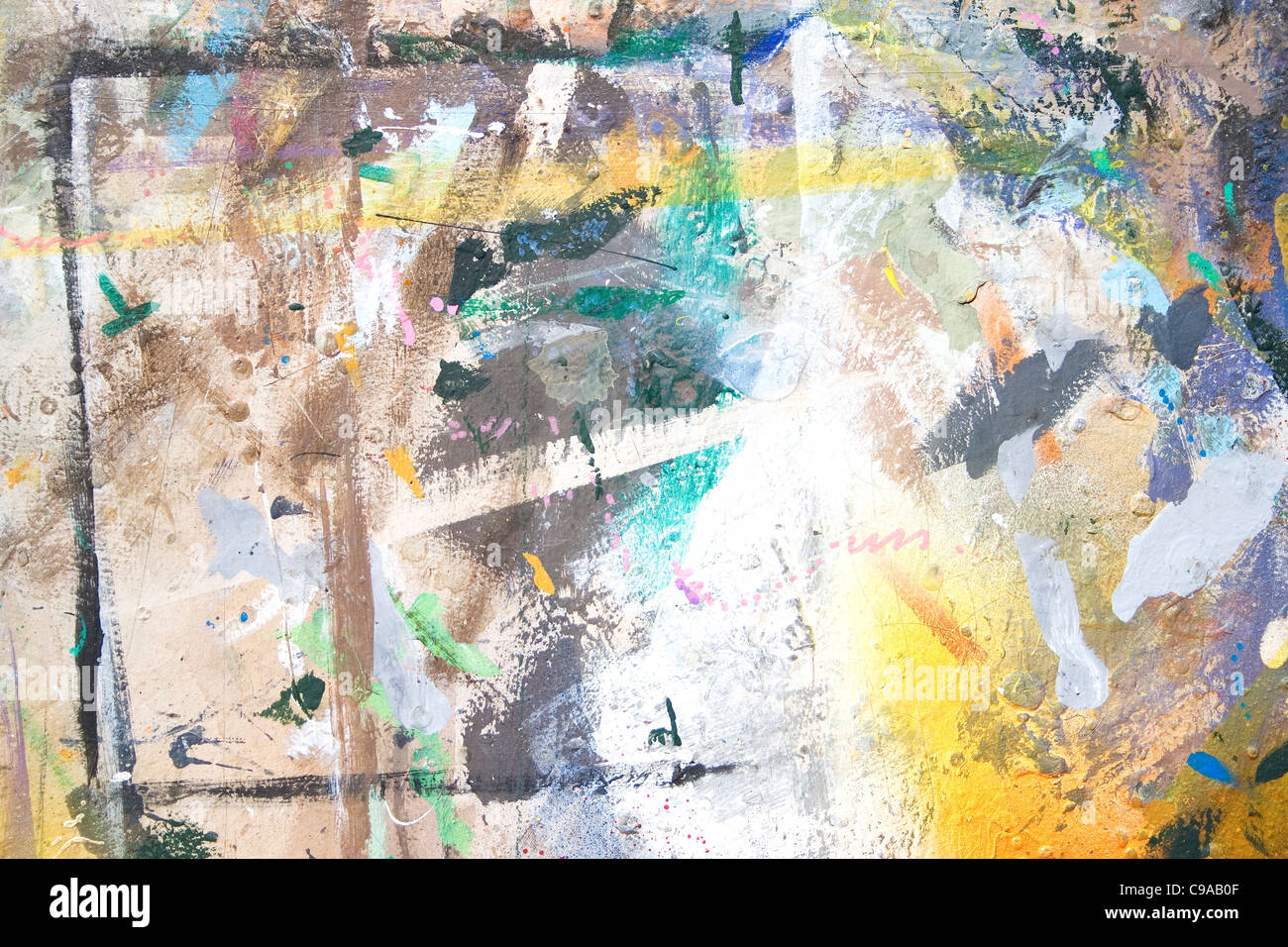 Artist Board #8 Stock Photo - Alamy