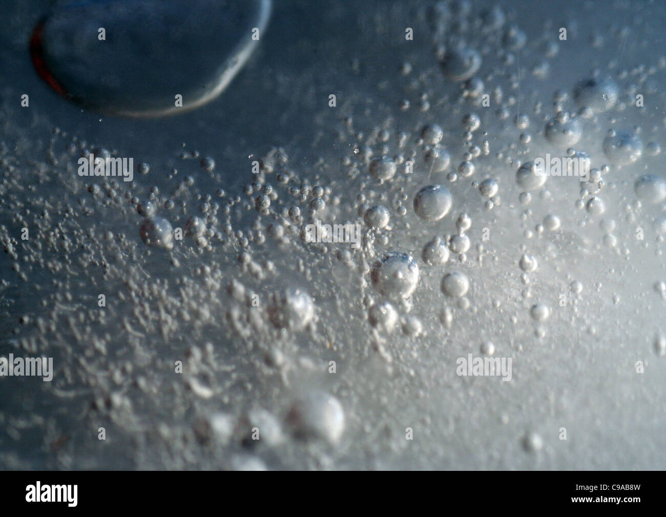 Close up of ice Stock Photo - Alamy