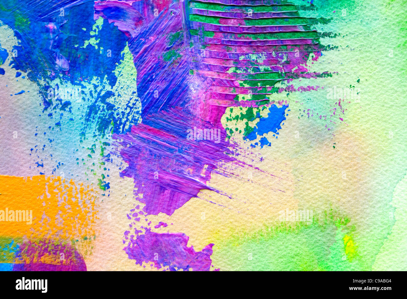 Paint Strokes #4 Stock Photo - Alamy
