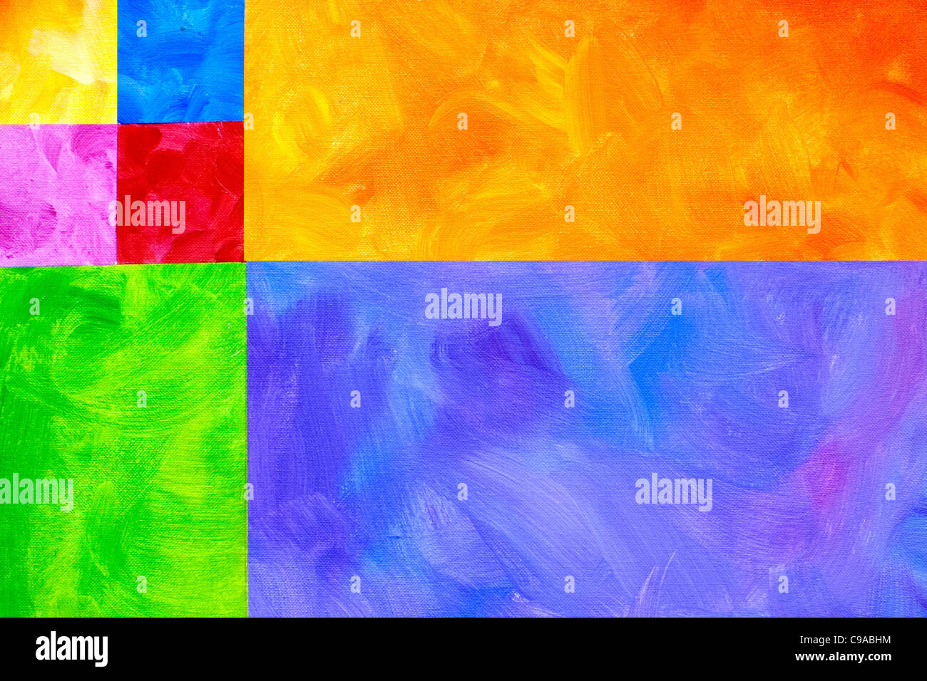 Bold color blocks hi-res stock photography and images - Alamy