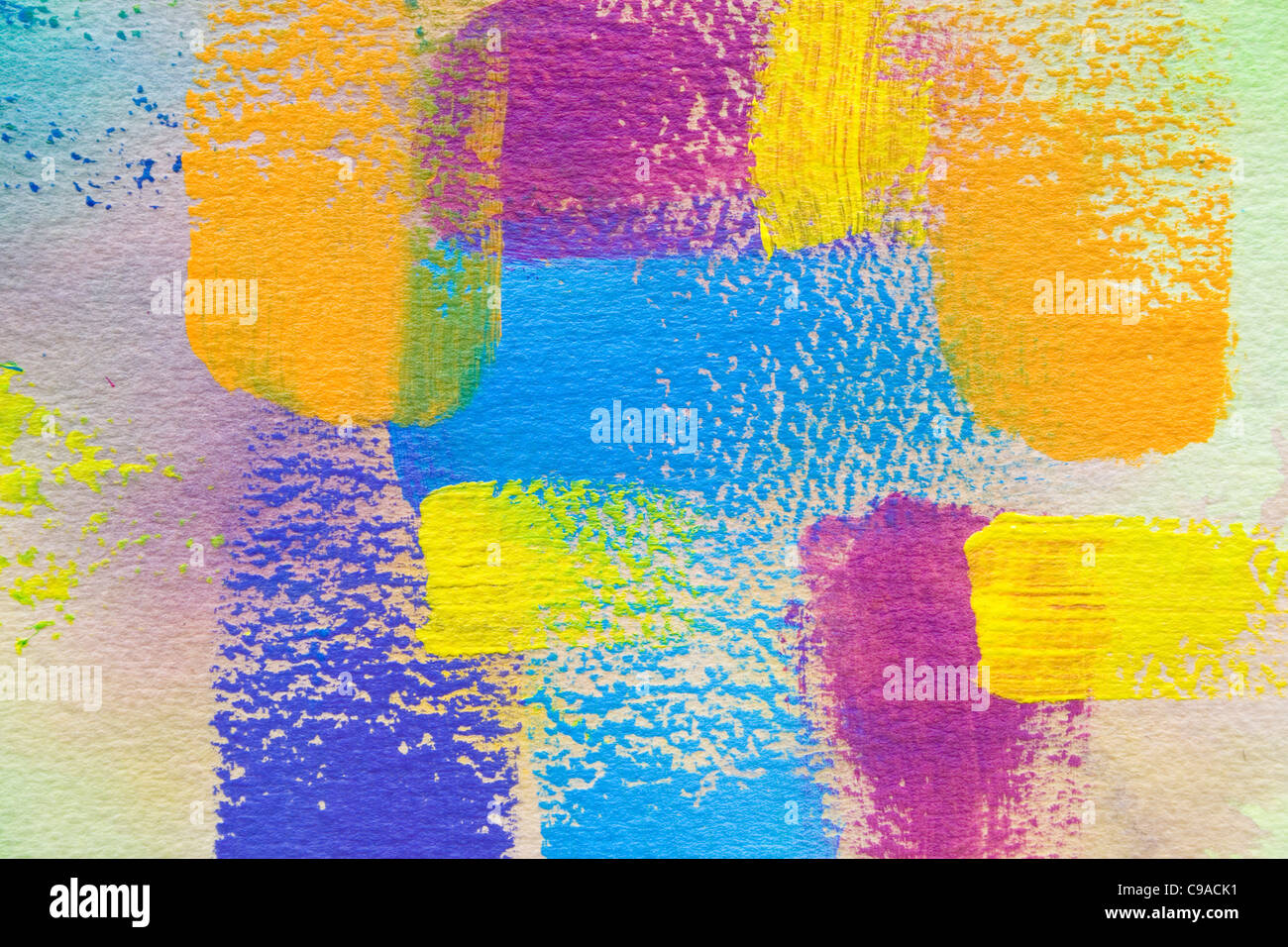 More Paint Daubs St #2 Stock Photo - Alamy