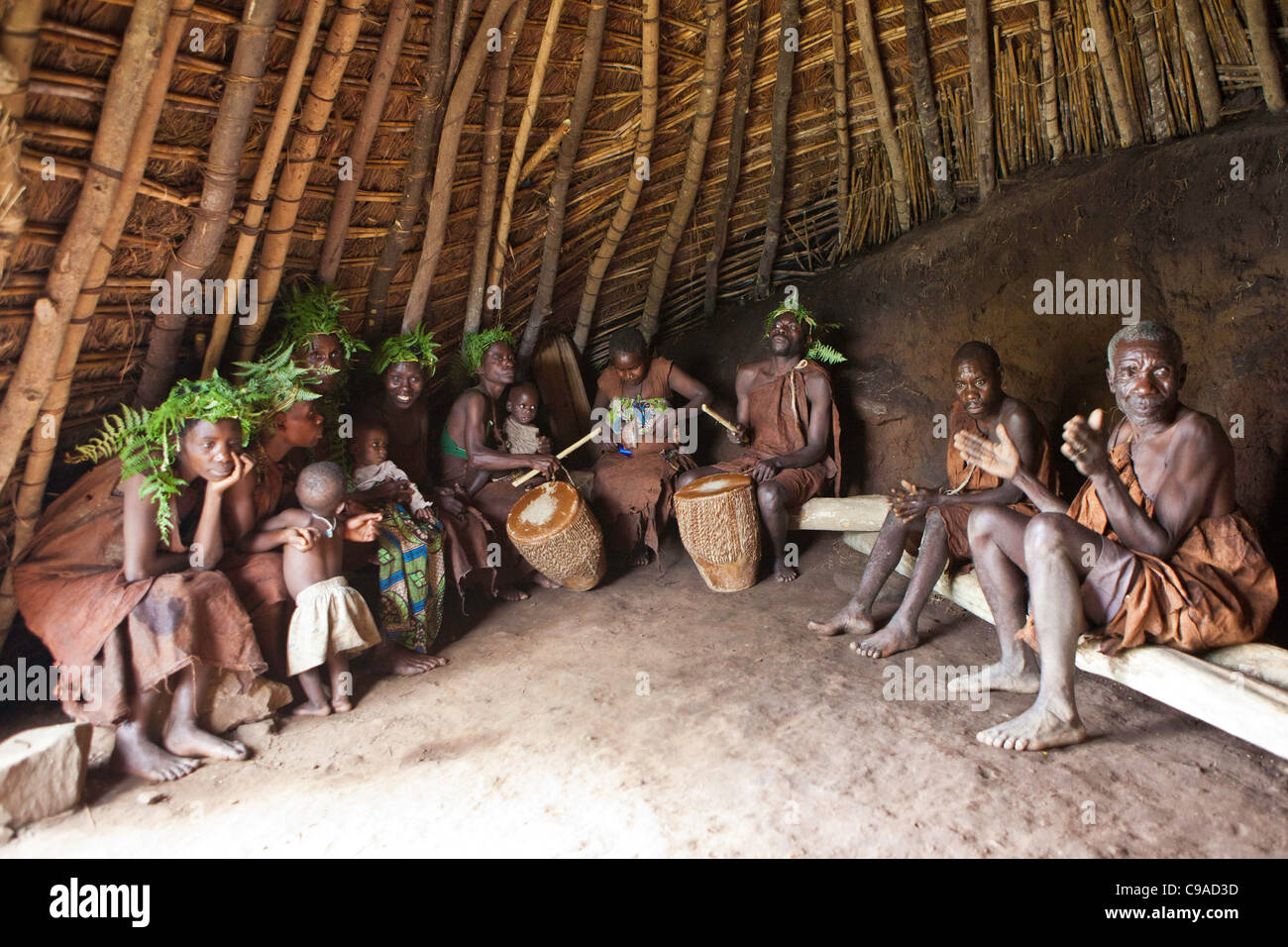 Dance and music as a story in Mukuno village, traditional Batwa ...