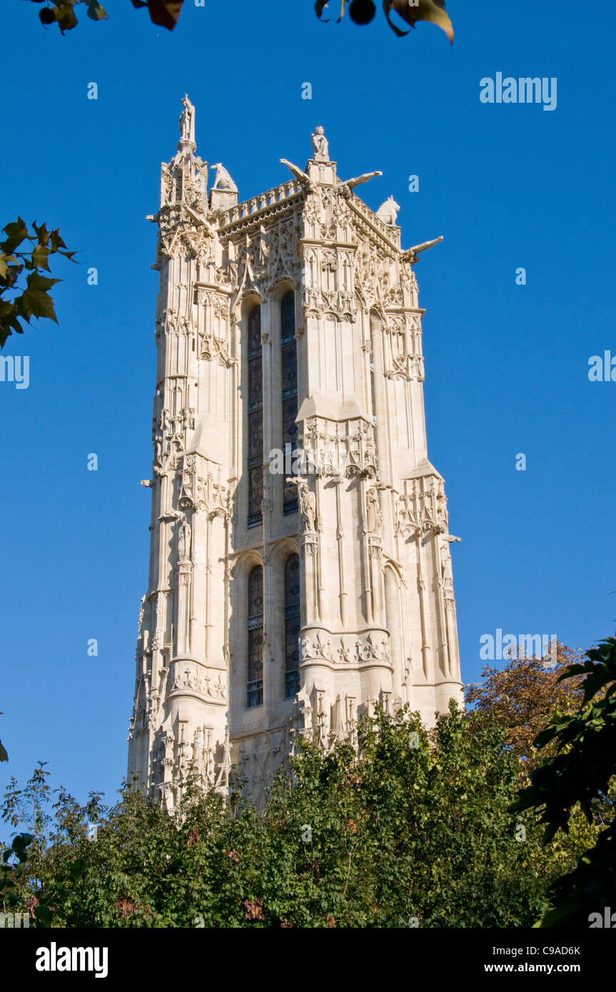 Tour st. jacques paris hi-res stock photography and images - Alamy