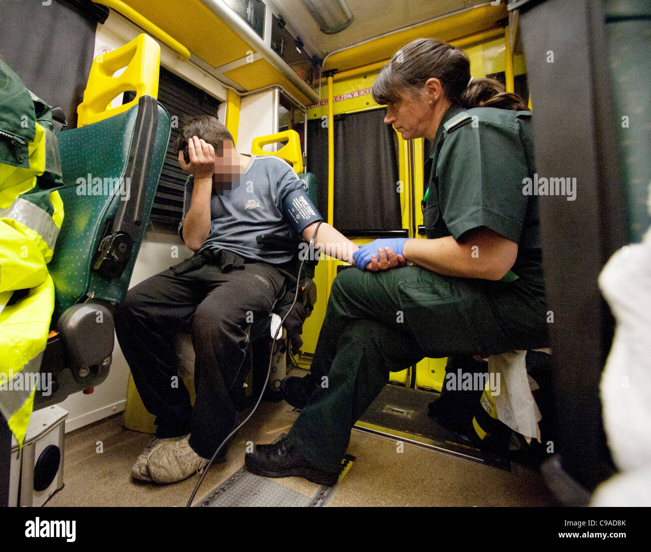 Binge drinking ambulance hi-res stock photography and images - Alamy