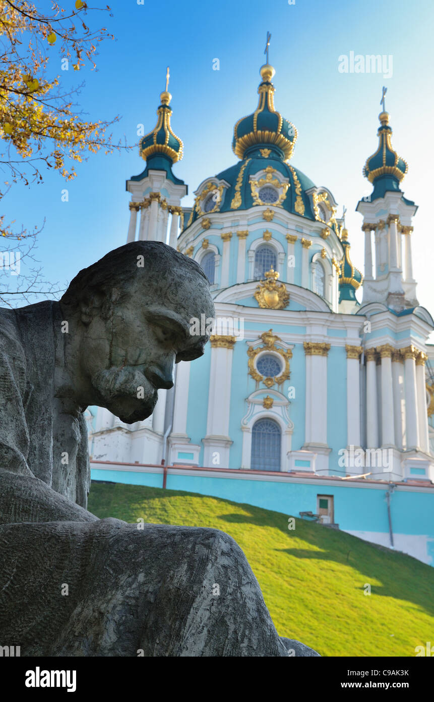 Taras Shevchenko monument, Saint Andrew's Church, Andrews Descent ...