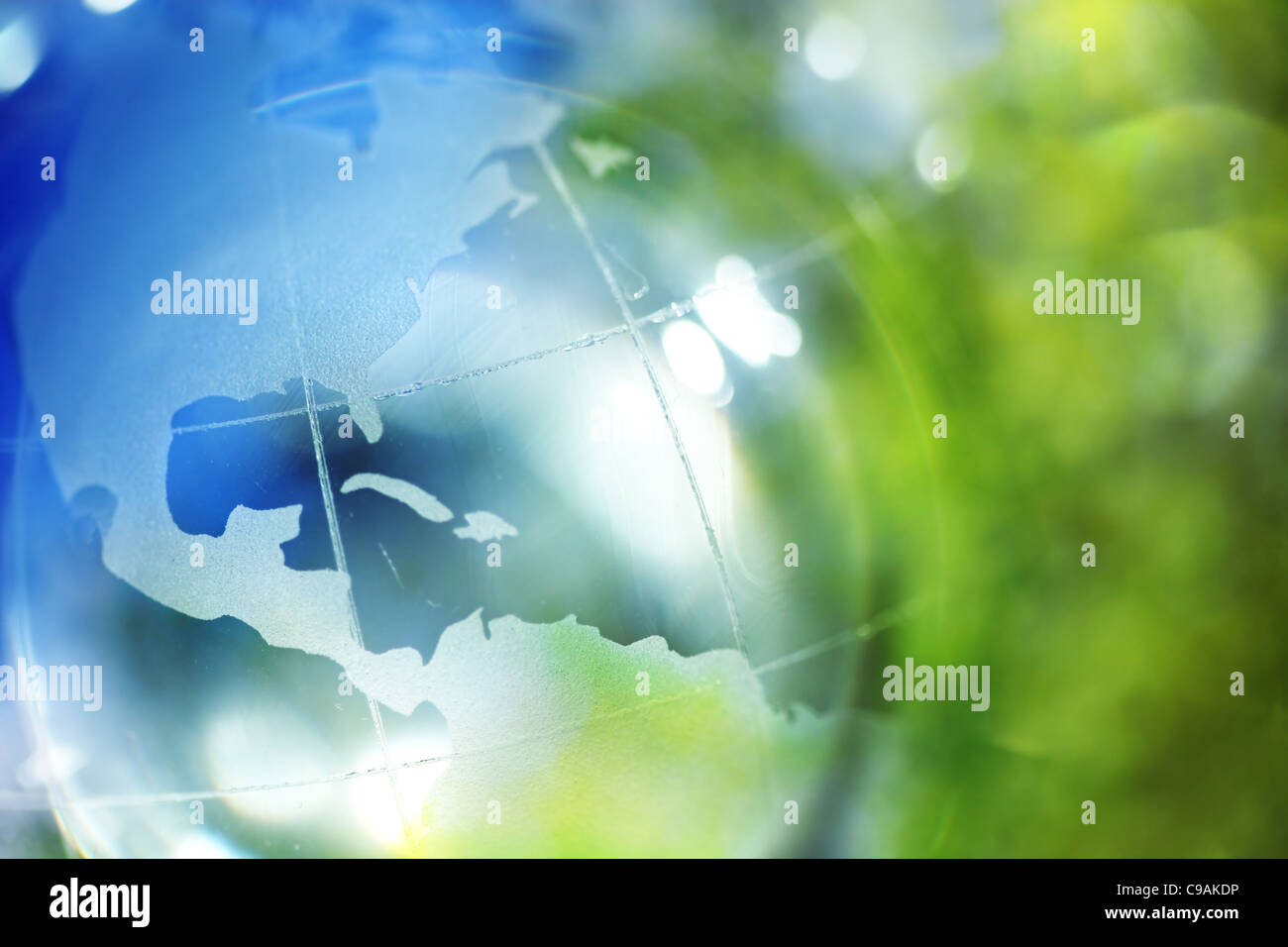 Earth ray blue light hi-res stock photography and images - Alamy