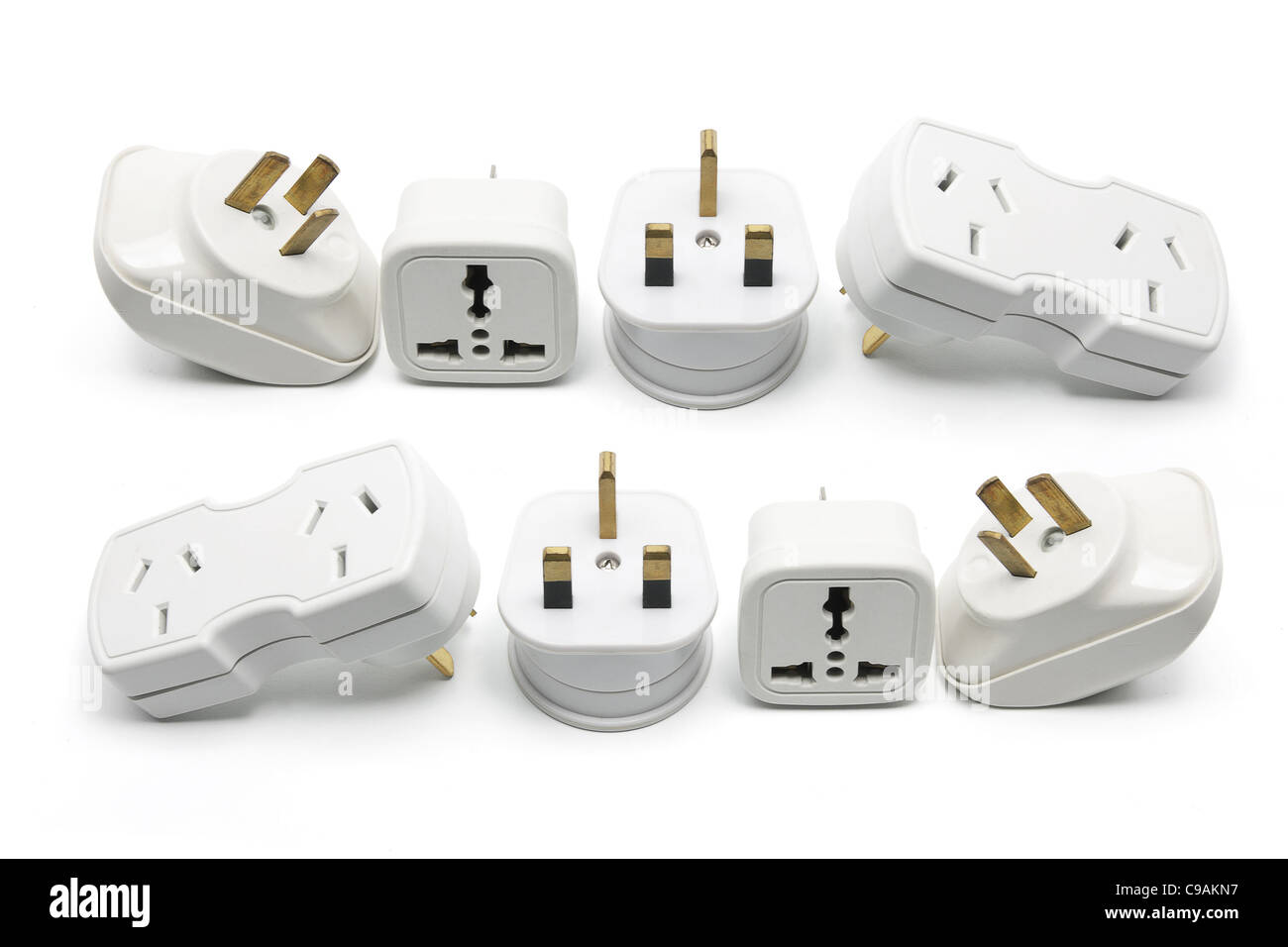 Power plugs Cut Out Stock Images & Pictures - Alamy