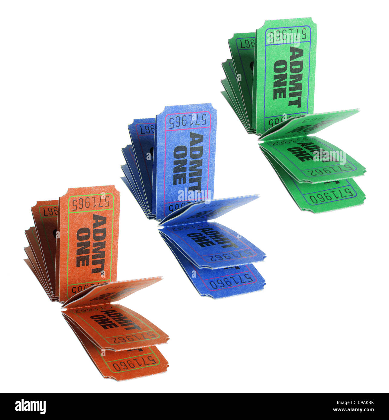 Cinema tickets Cut Out Stock Images & Pictures - Alamy