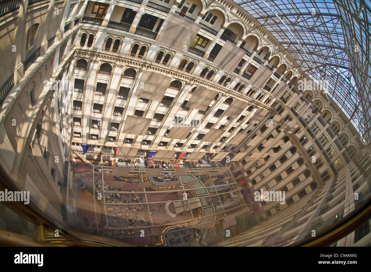 interior of old us post office building, washingon d.c Stock Photo - Alamy