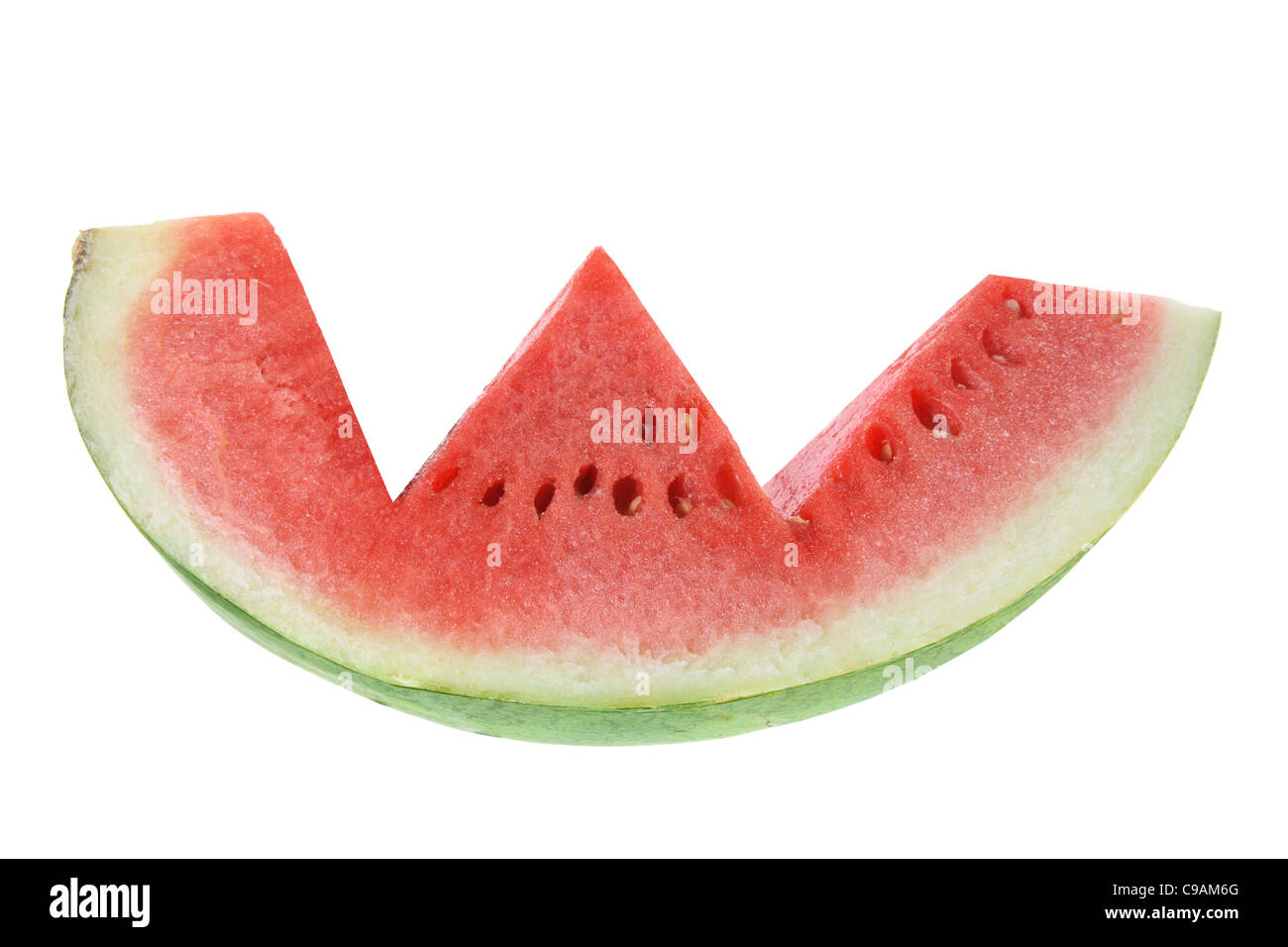 Slice of Watermelon Stock Photo - Alamy