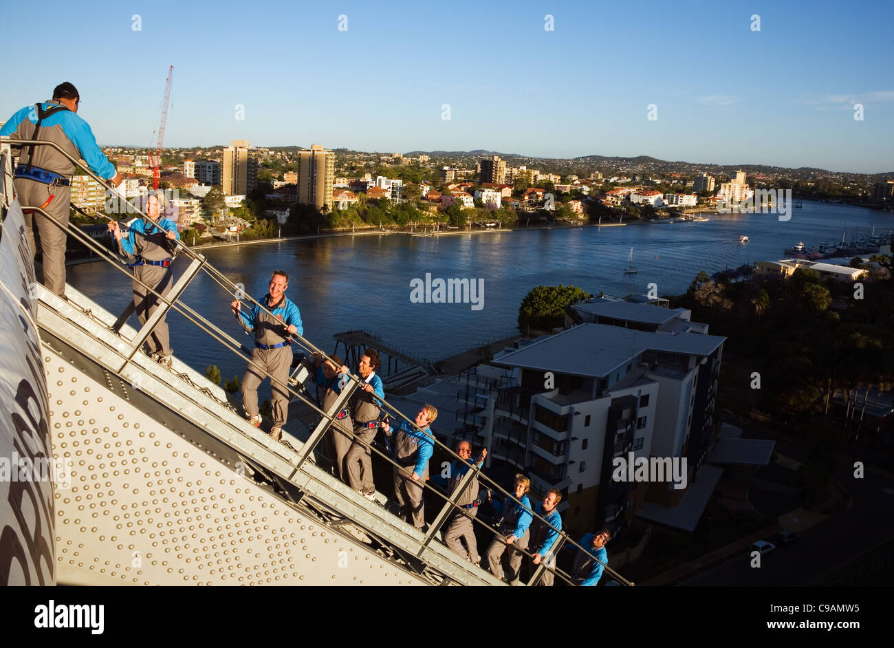 Story bridge climb hi-res stock photography and images - Alamy