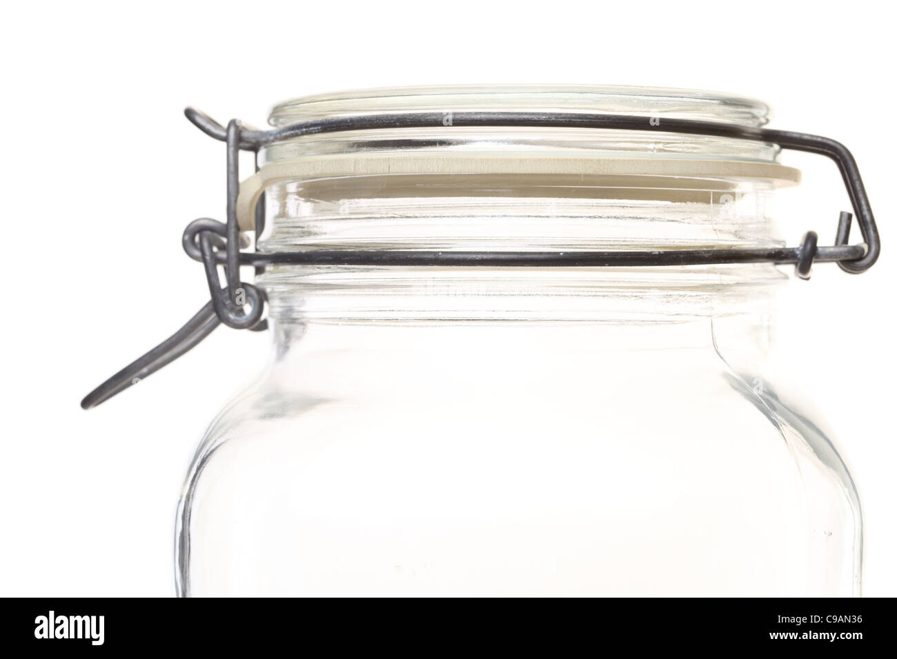 closed close up of jar on white background Stock Photo - Alamy