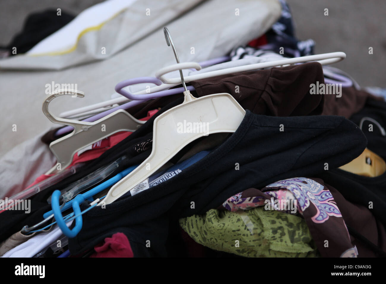Discarded clothing hi-res stock photography and images - Alamy