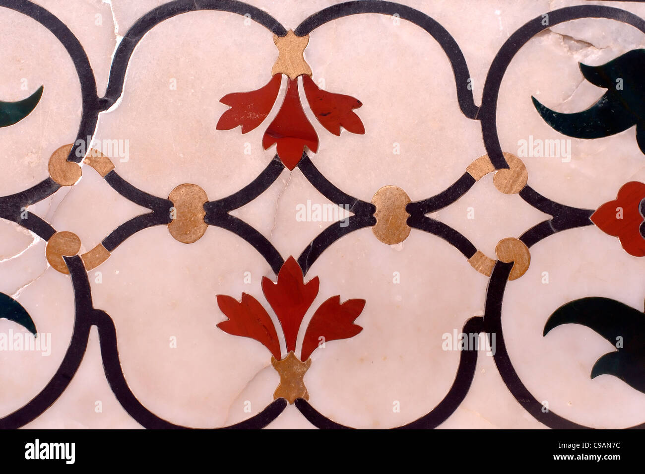 Taj mahal marble design hi-res stock photography and images - Alamy
