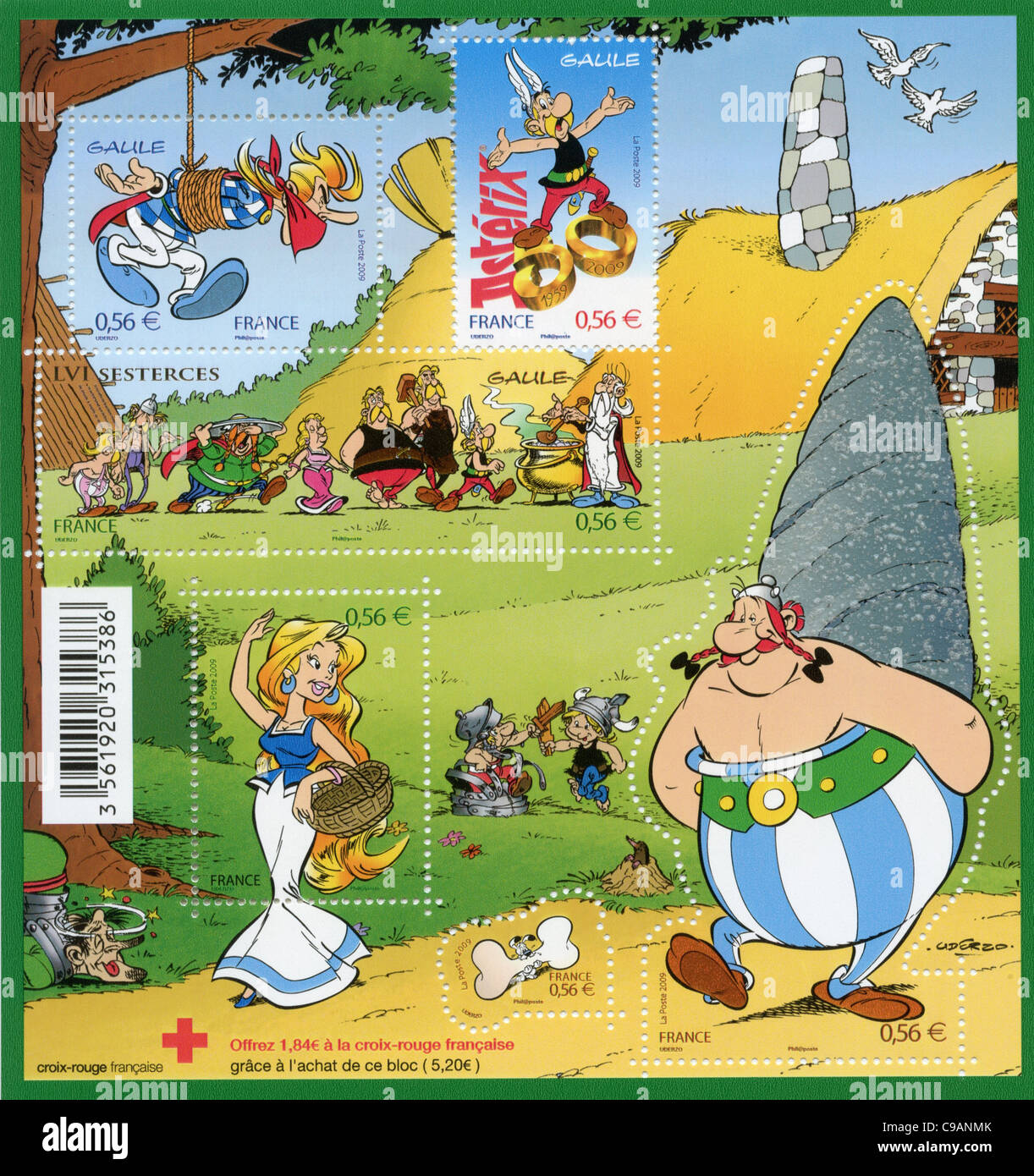 Postage stamps cartoons hi-res stock photography and images - Alamy