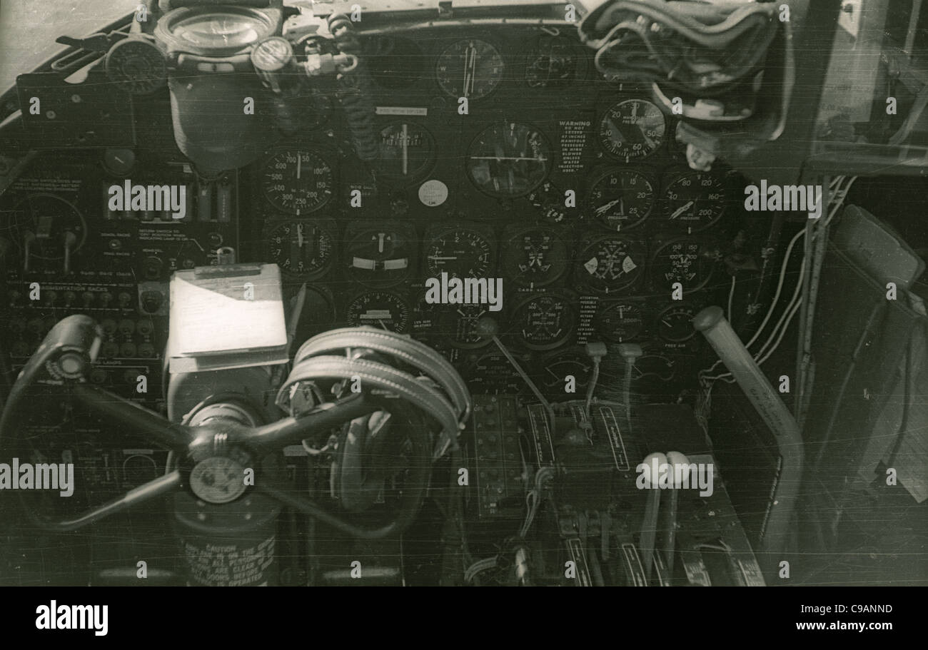air force cockpit airplane Itazuke Air Base, Japan during the Korean ...