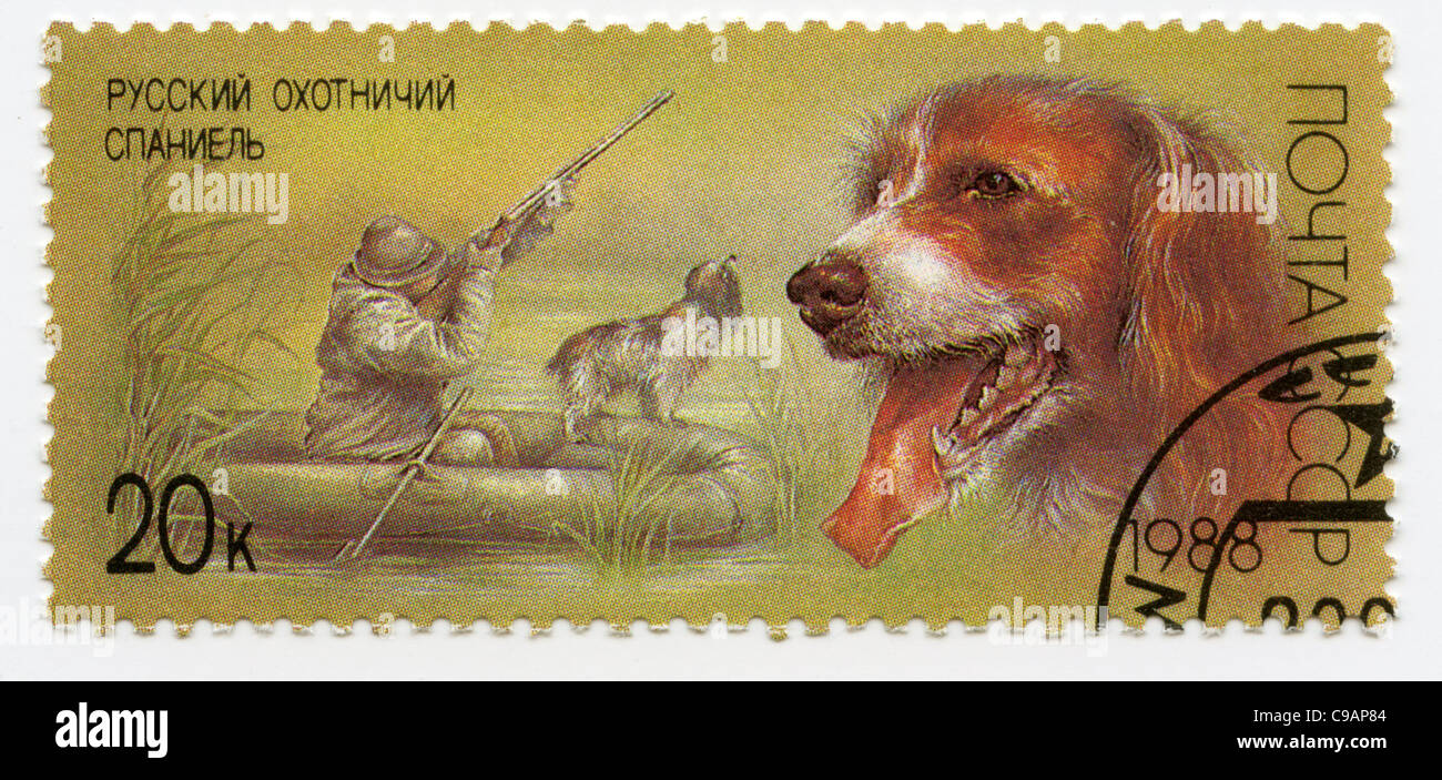 USSR postage stamp Stock Photo - Alamy