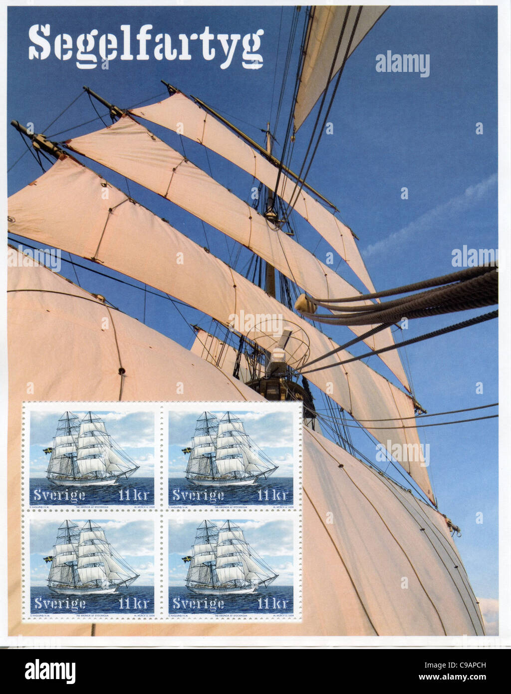 Sweden stamp swedish isolated hi-res stock photography and images - Alamy