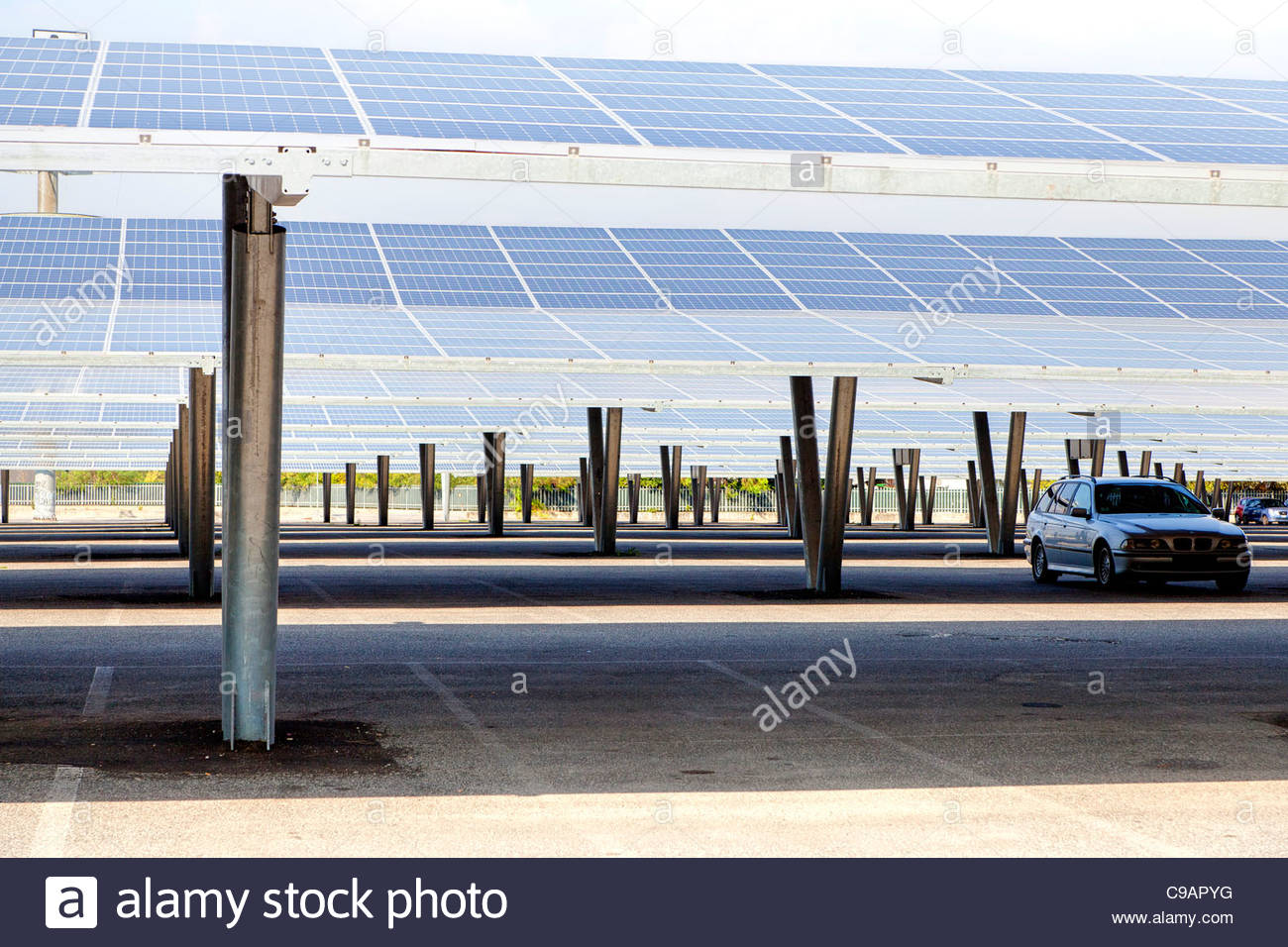 Parking Lot Solar Power Stock Photos & Parking Lot Solar Power Stock ...