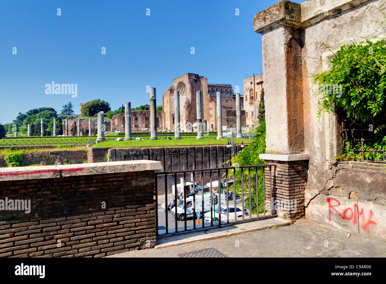 Remains ancient columns from hi-res stock photography and images - Alamy