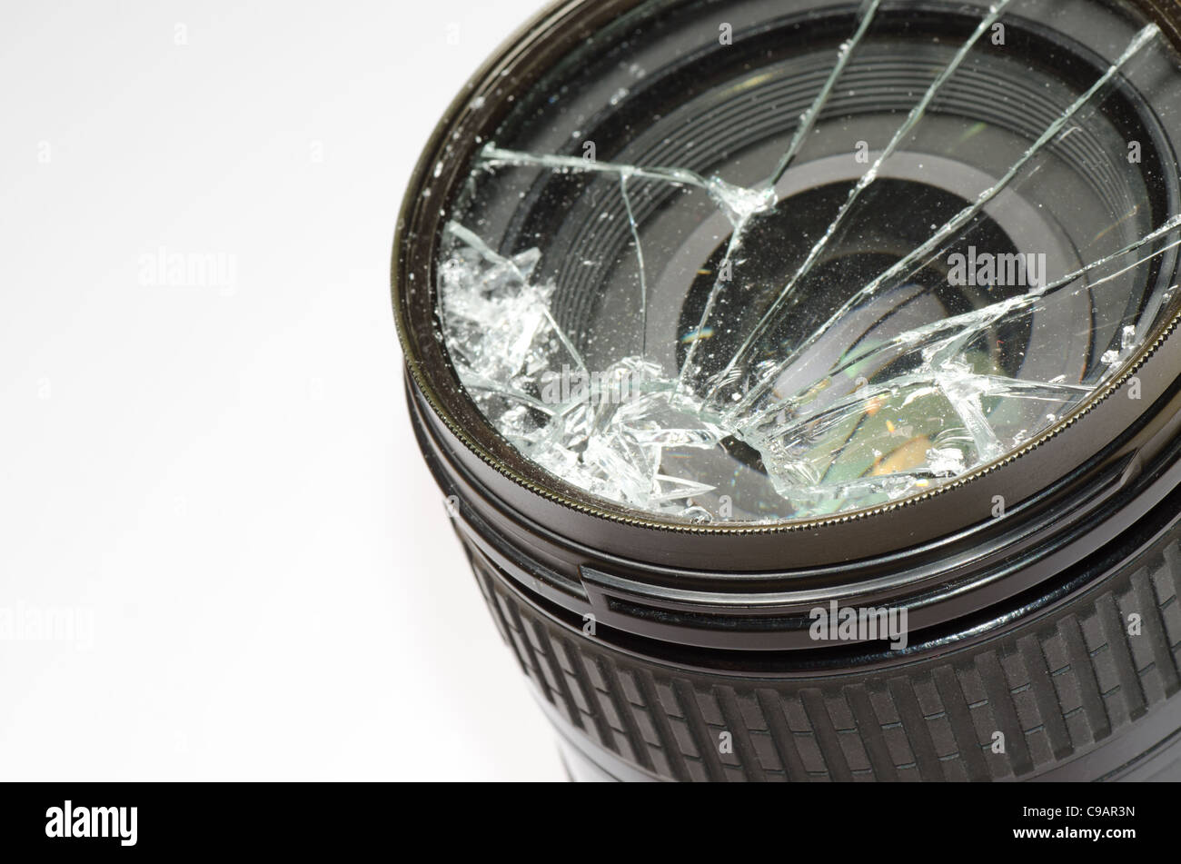 Broken camera lens on table hi-res stock photography and images - Alamy