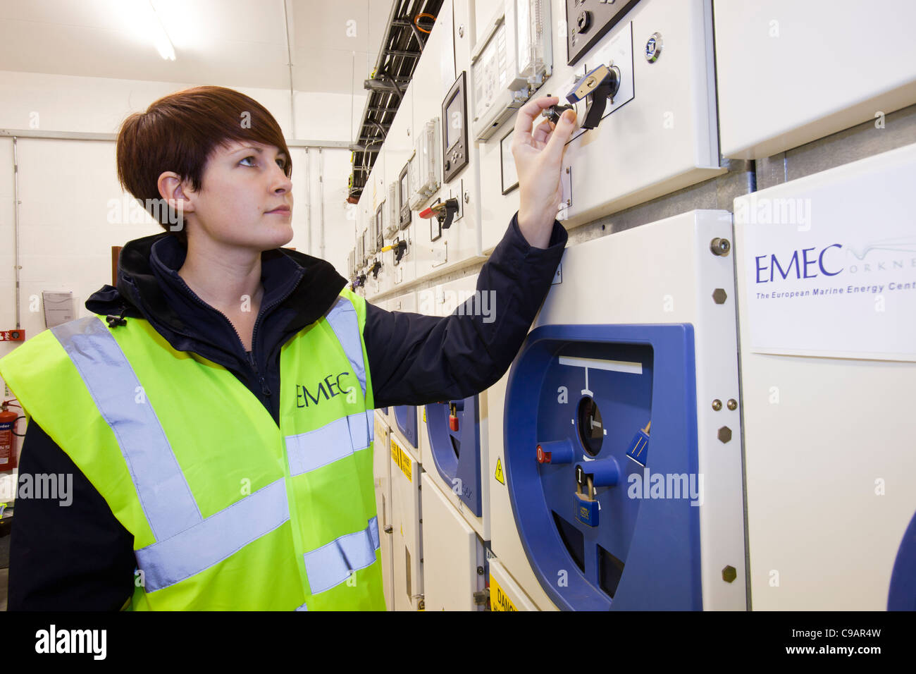 The EMEC centre's test site of Billia Croo in Stromness, Orkney ...