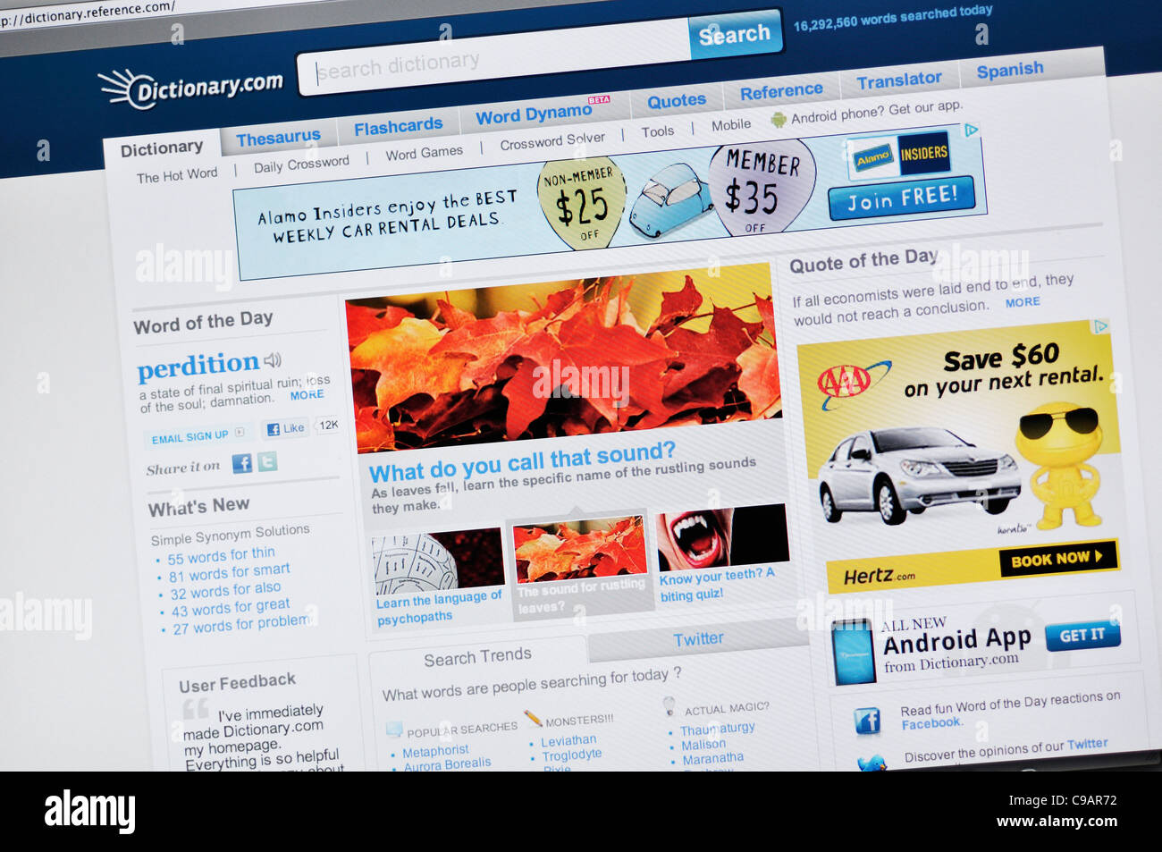 Dictionary website - online word definition Stock Photo - Alamy Dictionary website - online word definition Stock Photo - Alamy