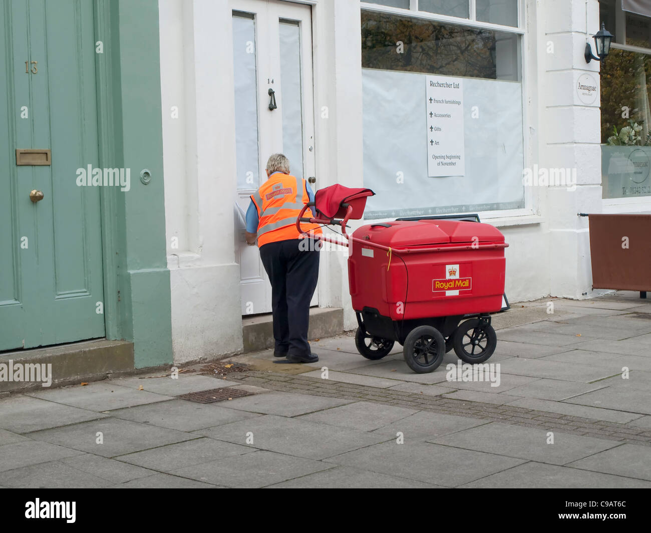 Postal round hi-res stock photography and images - Alamy