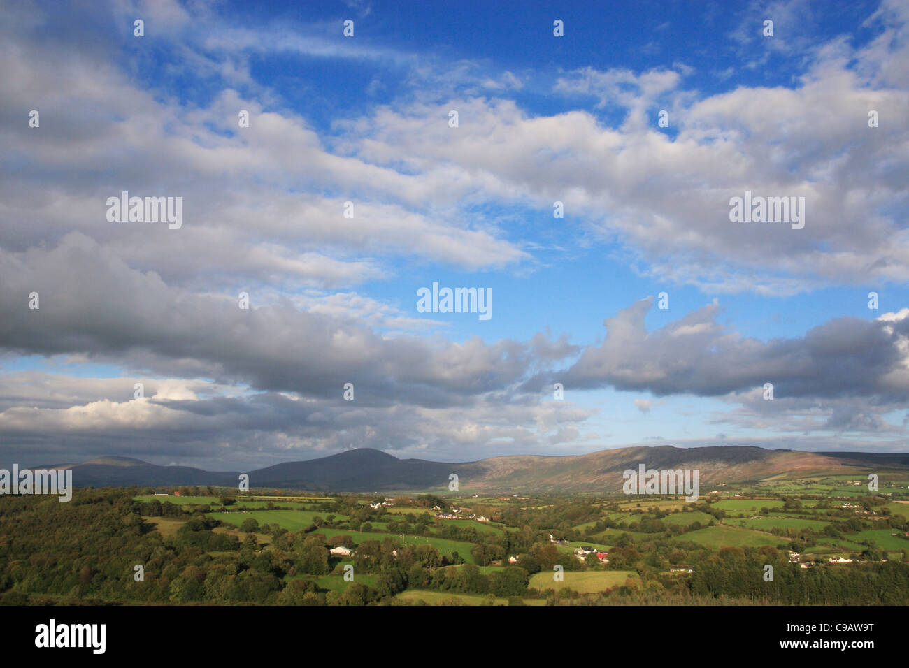 Blackstairs Mountains, Kilkenny/Carlow border, Ireland Stock Photo - Alamy