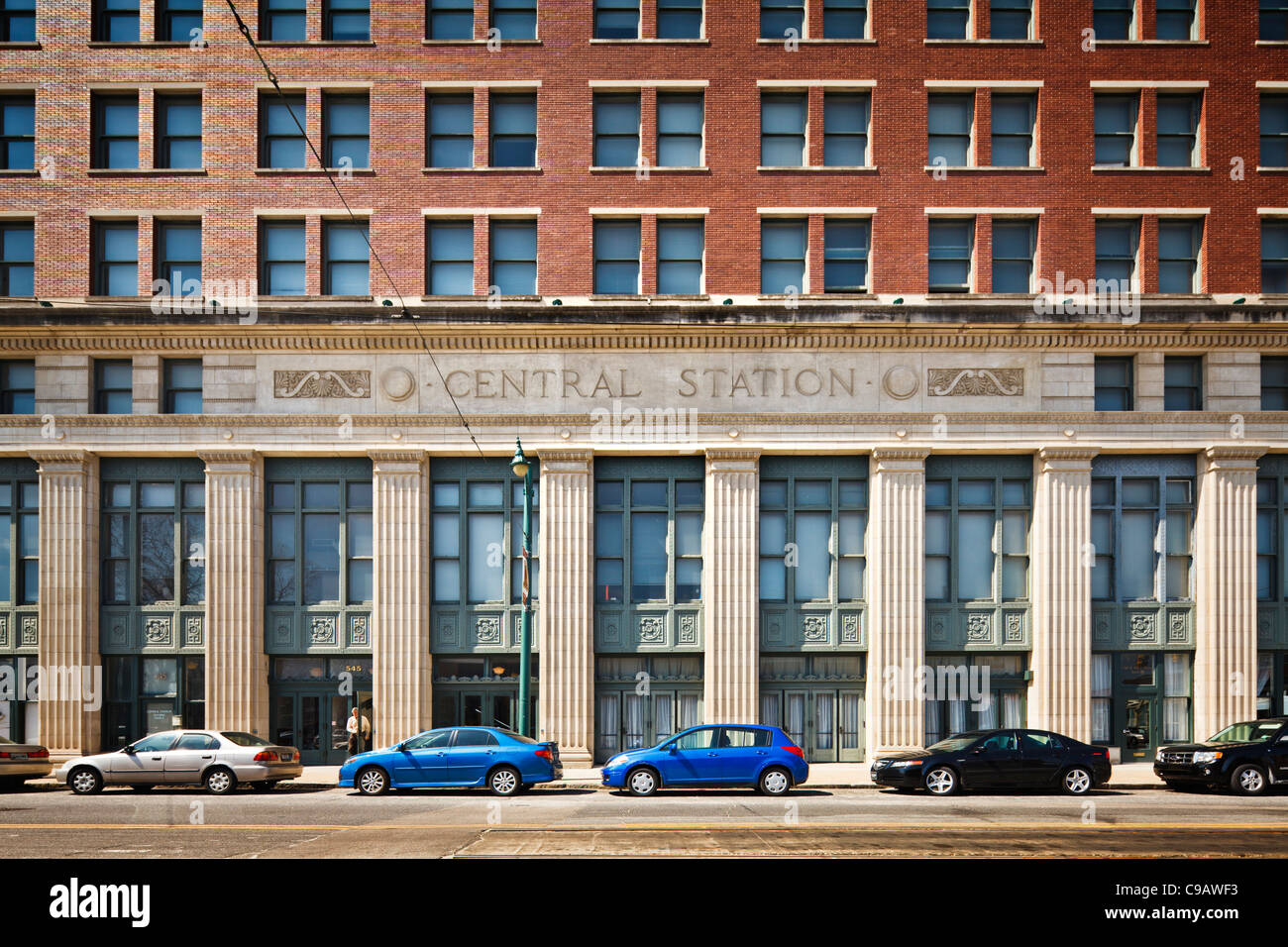 Memphis Central Station Stock Photo - Alamy