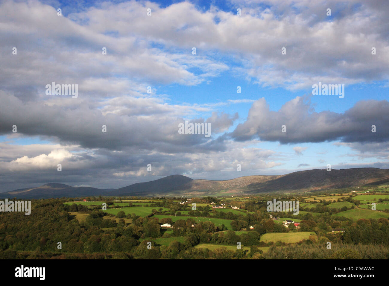 Blackstairs Mountains, Kilkenny/Carlow border, Ireland Stock Photo - Alamy