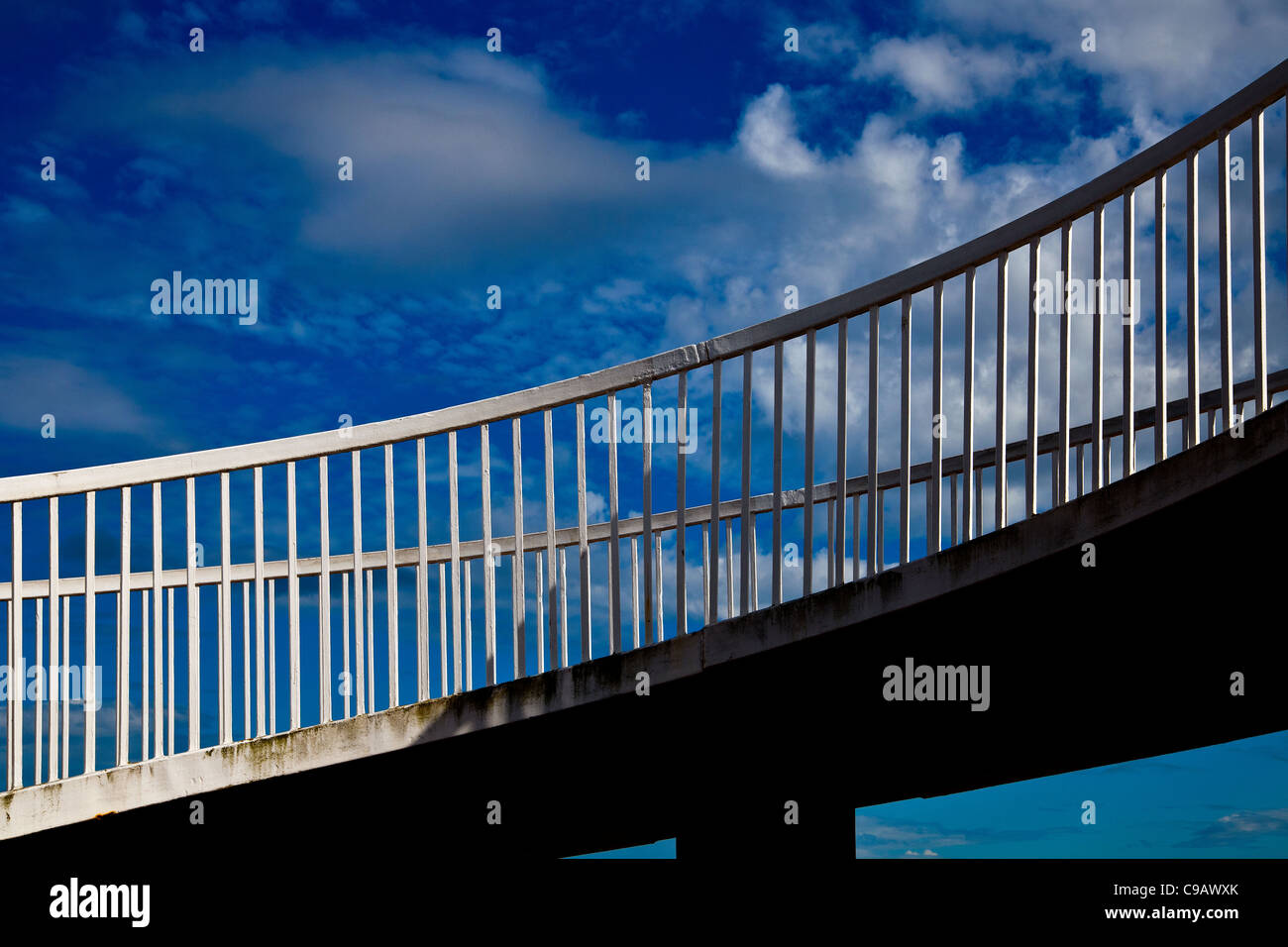 White Bridge at the seafront in Torquay, Devon, England Stock Photo - Alamy