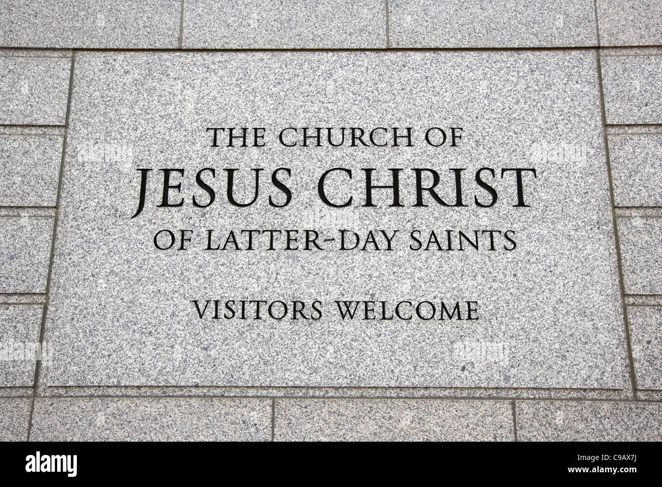 name plate for the church of jesus christ of the latter-day saints ...