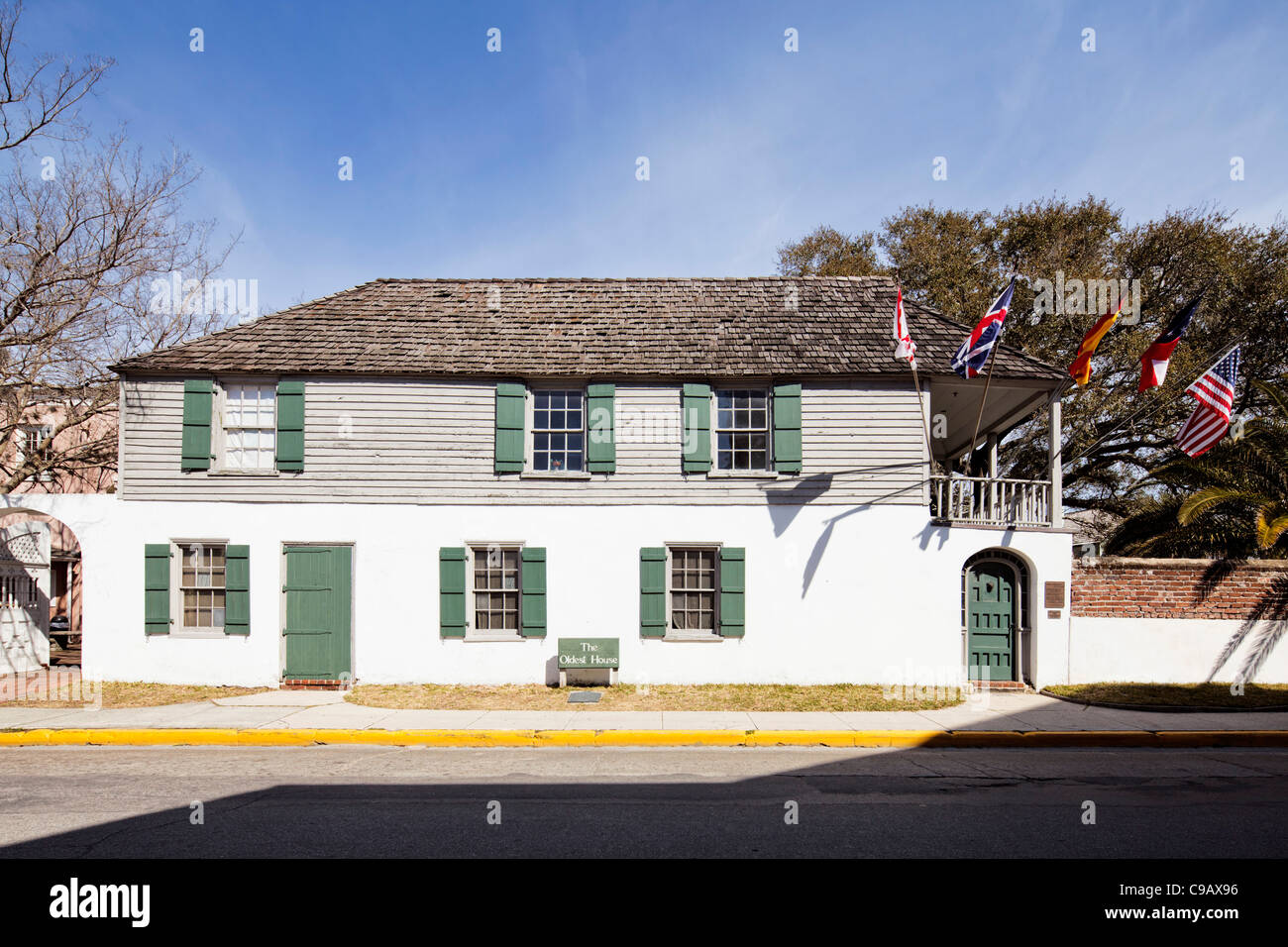 Oldest House, St Augustine Stock Photo - Alamy