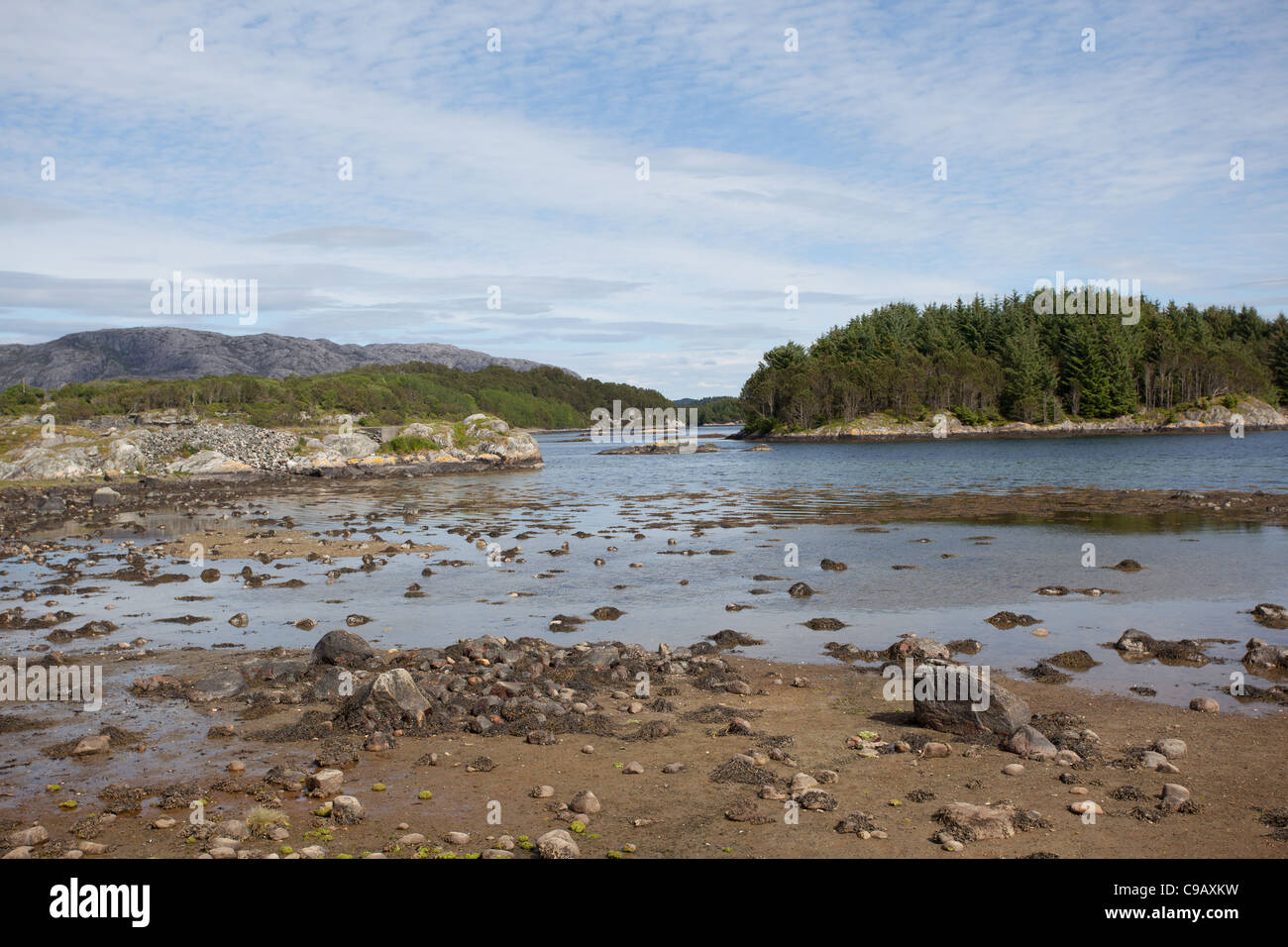 shoreline of an island outside Bergen city, Norway Stock Photo - Alamy